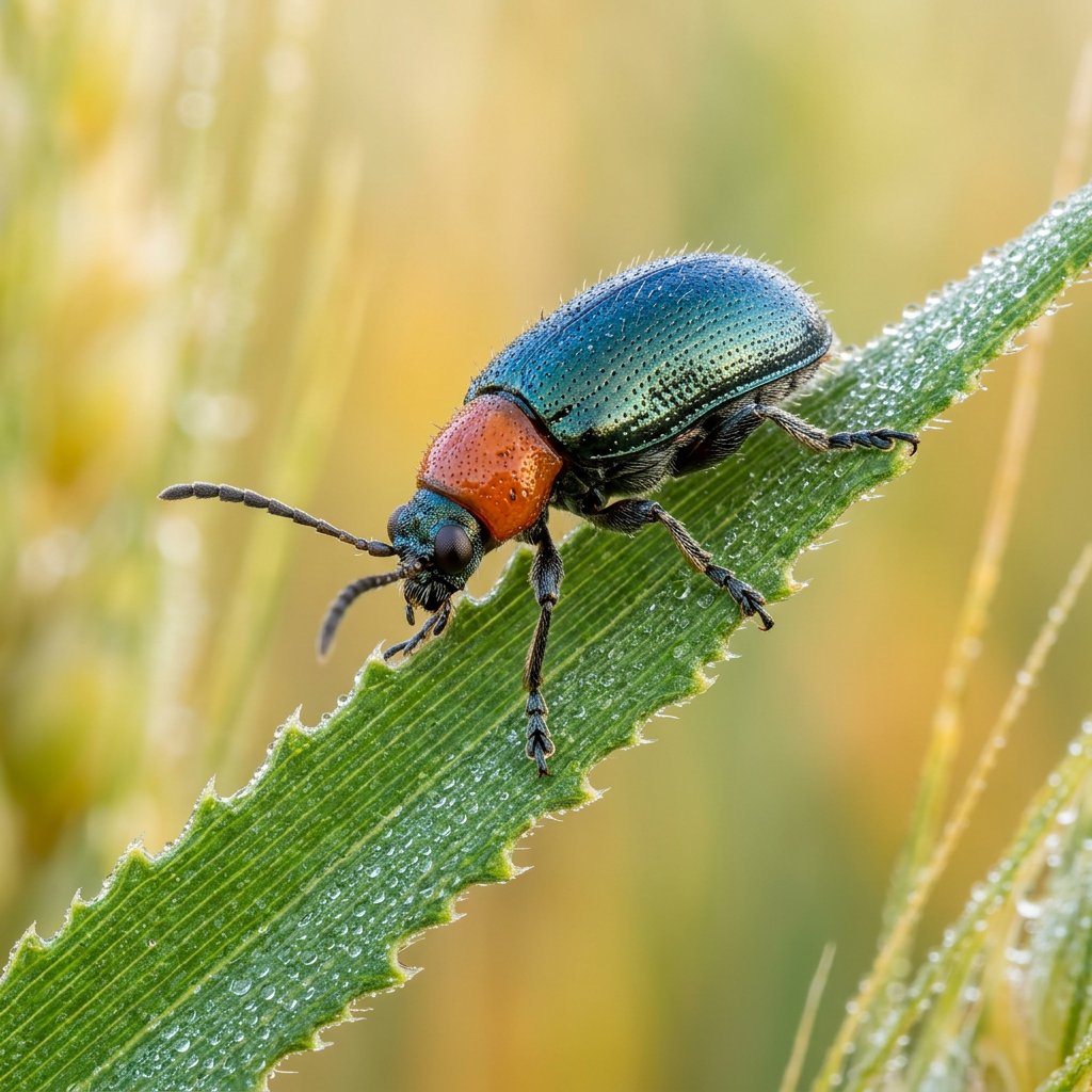 Cereal Leaf Beetle (Oulema Melanopus): Facts, Identification & Habitat ...