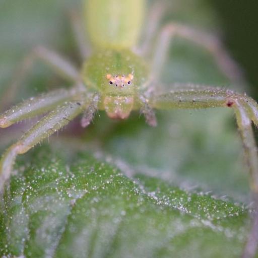 Green Grass Crab Spiders (Oxytate) Insect Identification Guide, Habitat ...