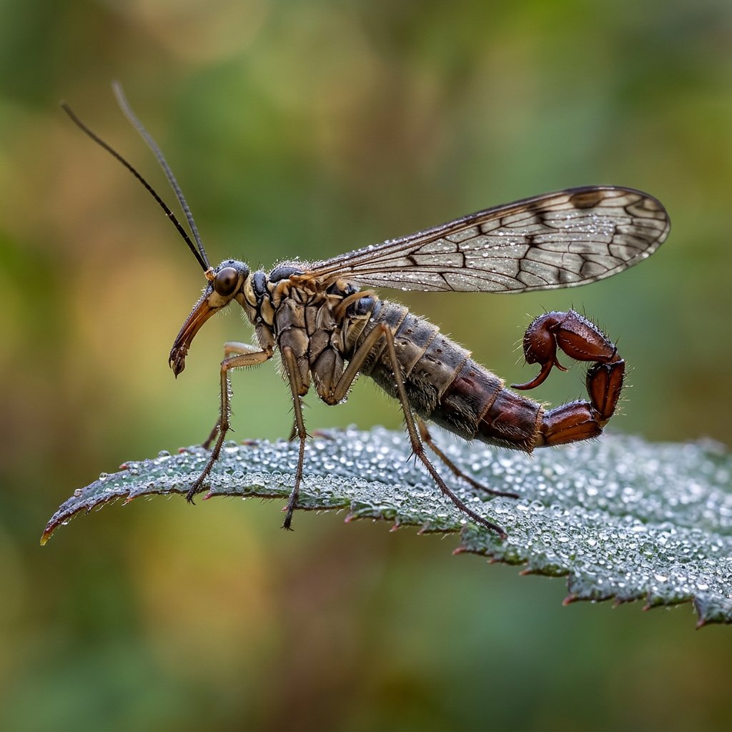 Nuptial Scorpionfly (Panorpa Nuptialis): Facts, Identification ...