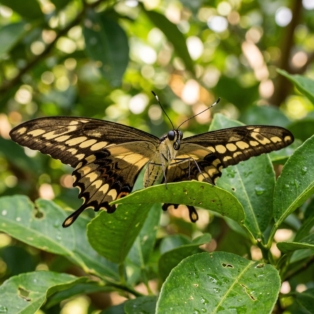 Eastern Giant Swallowtail (Papilio Cresphontes): Facts, Identification ...