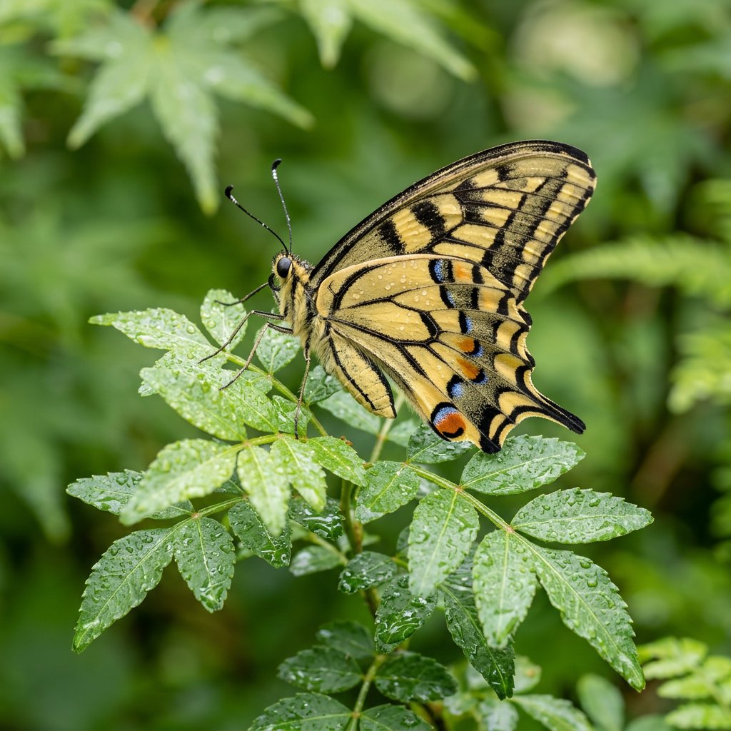 Chinese Yellow Swallowtail (Papilio Xuthus): Facts, Identification ...