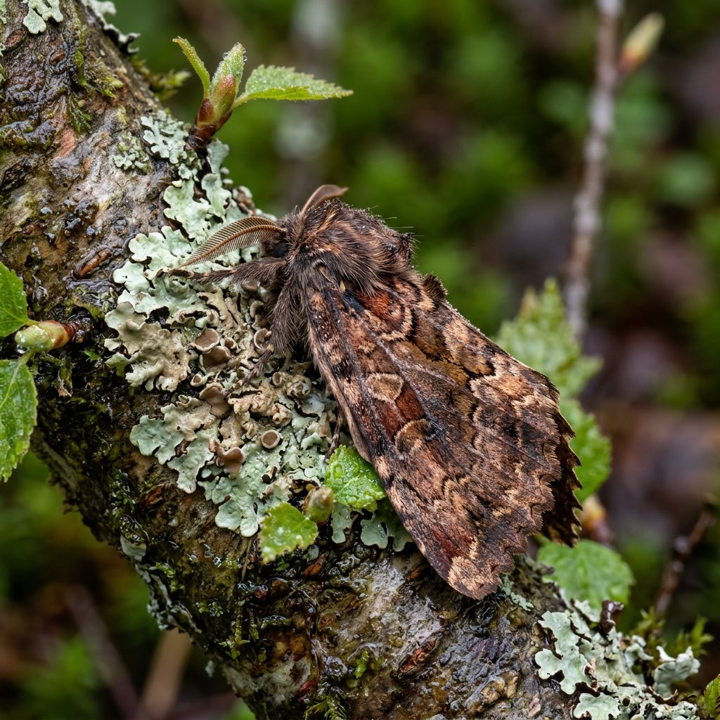 Small Lappet (Phyllodesma Ilicifolia): Facts, Identification & Habitat ...