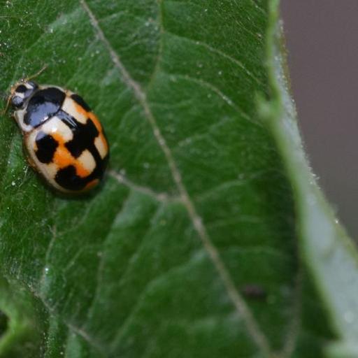Turtle Vein Lady Beetle (Propylea Japonica) Insect Identification Guide ...