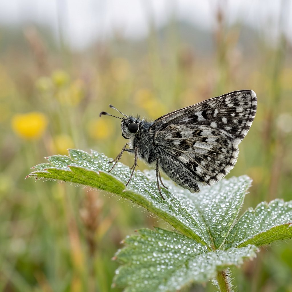 European Grizzled Skipper (Pyrgus Malvae): Facts, Identification ...