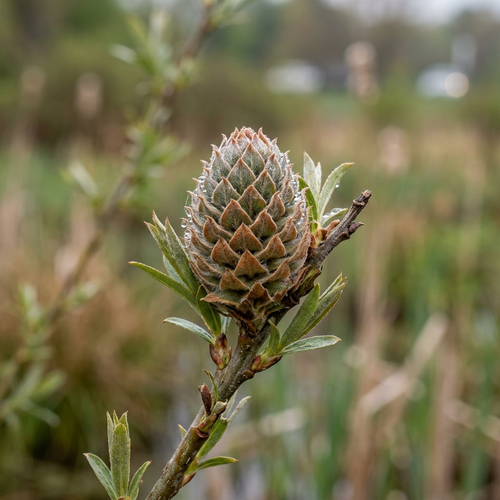 Willow Pinecone Gall Midge (Rabdophaga Strobiloides) Insect ...