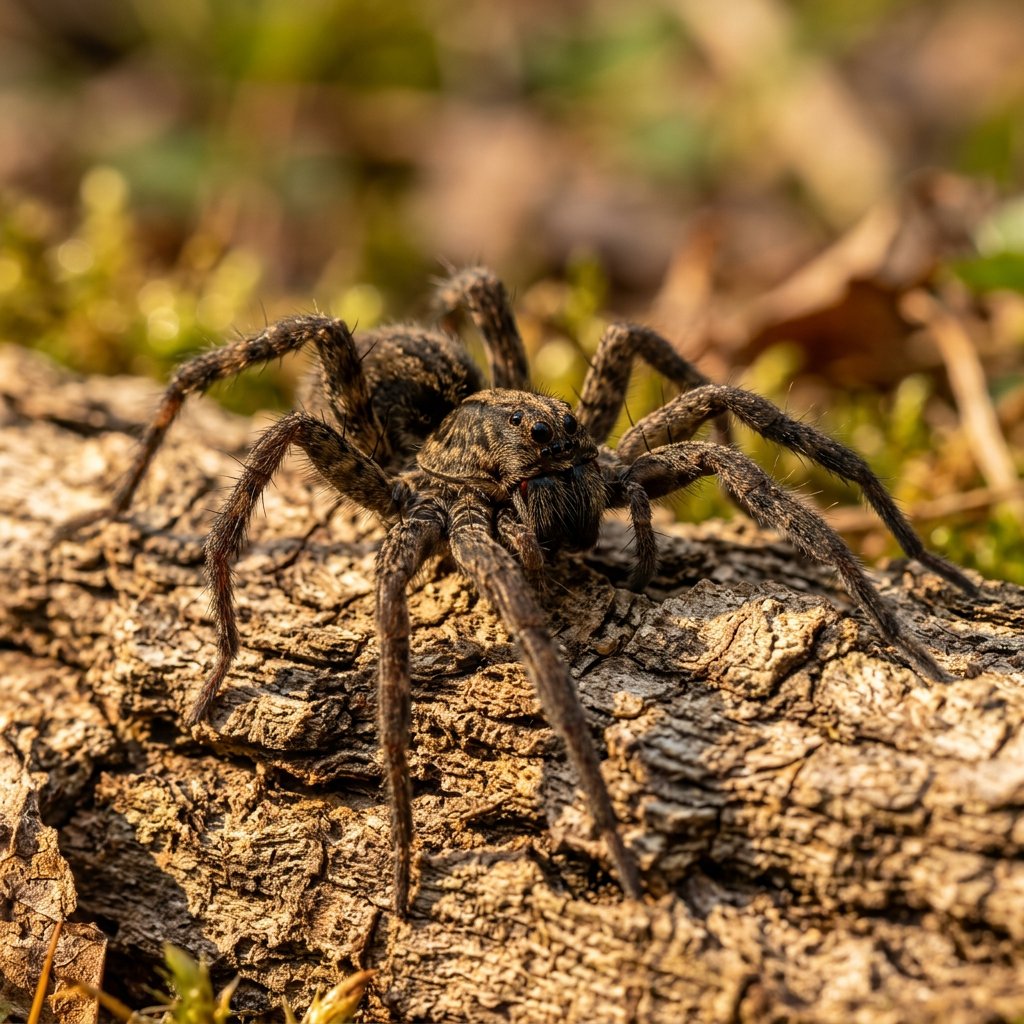 Dotted Wolf Spider (Rabidosa Punctulata): Facts, Identification ...