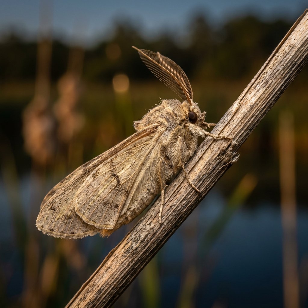 Large Wainscot Moth (Rhizedra Lutosa): Facts, Identification & Habitat ...