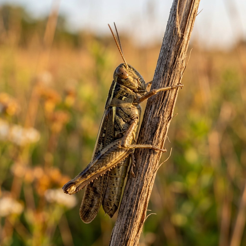 Obscure Bird Grasshopper (Schistocerca Obscura): Facts, Identification ...