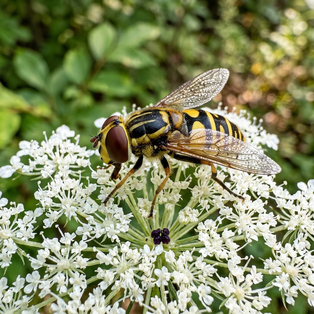 Bald-Faced Hornet Fly (Spilomyia Fusca): Facts, Identification ...
