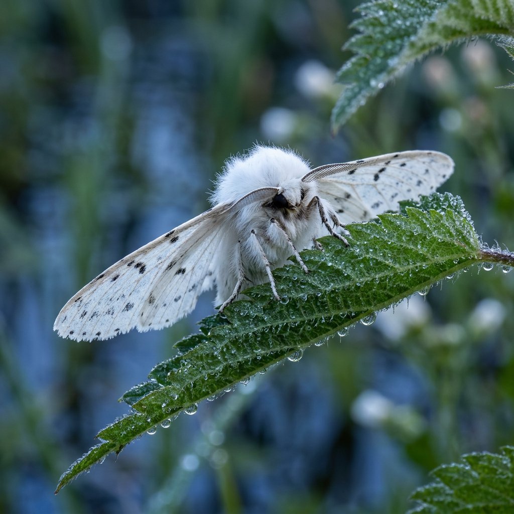 Water Ermine (Spilosoma Urticae): Facts, Identification & Habitat ...