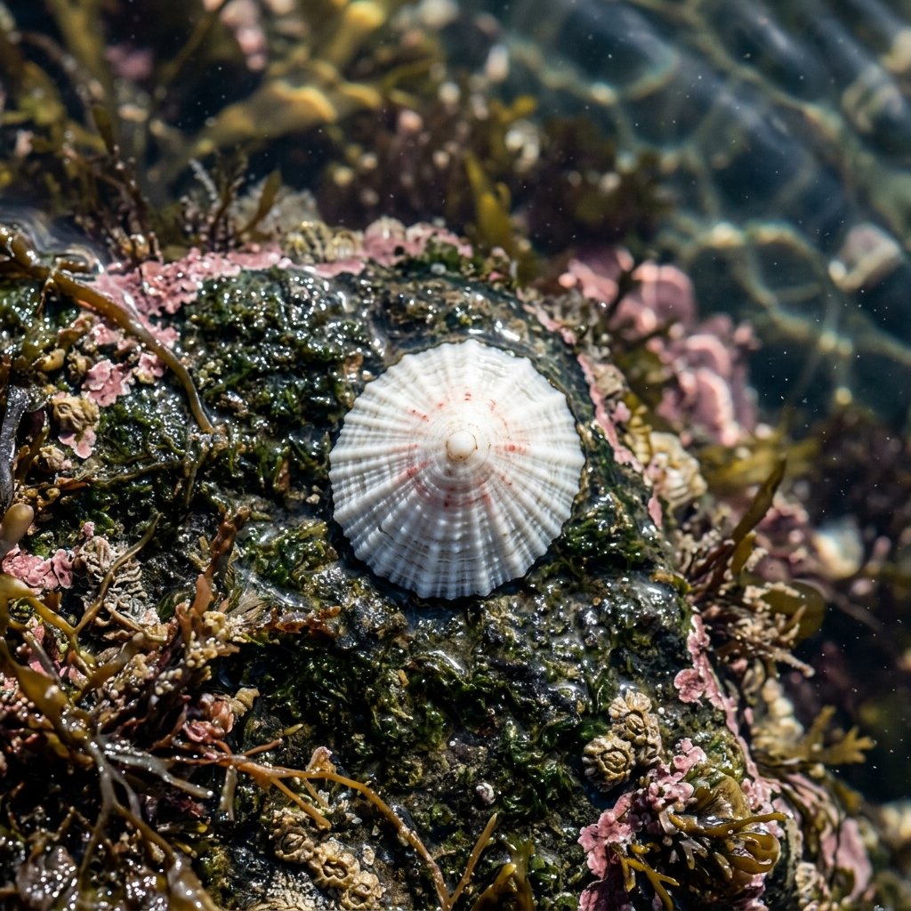 White Tortoiseshell Limpet (Tectura Virginea): Facts, Identification ...