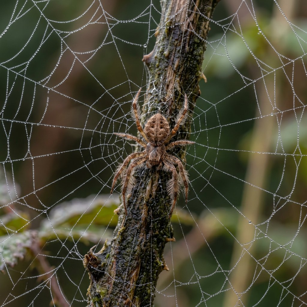 Feather-legged Lace Weaver (Uloborus Plumipes): Facts, Identification ...