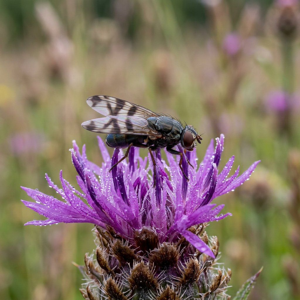 Four-Barred Knapweed Gall Fly (Urophora Quadrifasciata): Facts ...