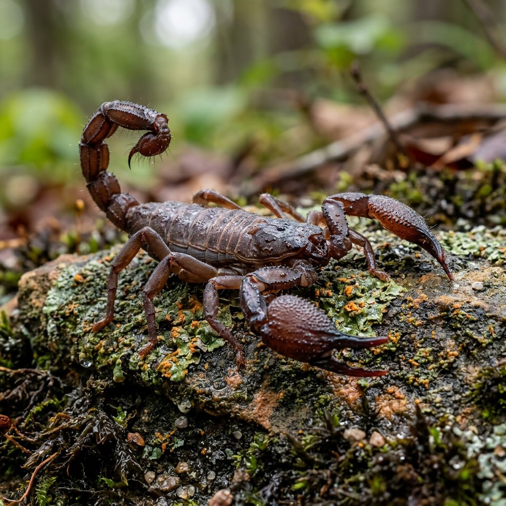 Southern Devil Scorpion (Vaejovis Carolinianus): Facts, Identification ...