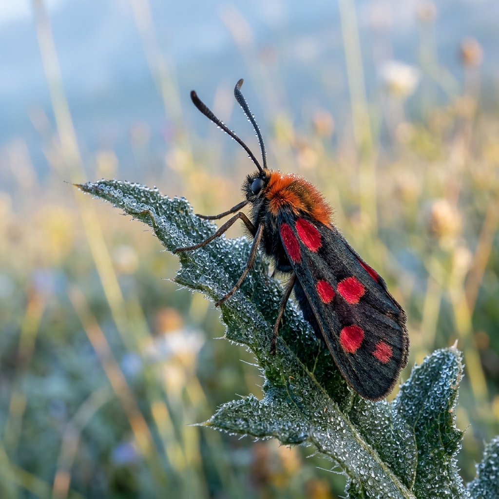 Chalk Burnet (Zygaena Fausta): Facts, Identification & Habitat - Plantiary