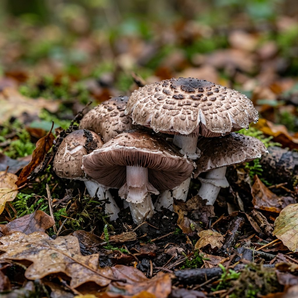Tufted Wood Mushroom (Agaricus Impudicus) Identification & Edibility ...
