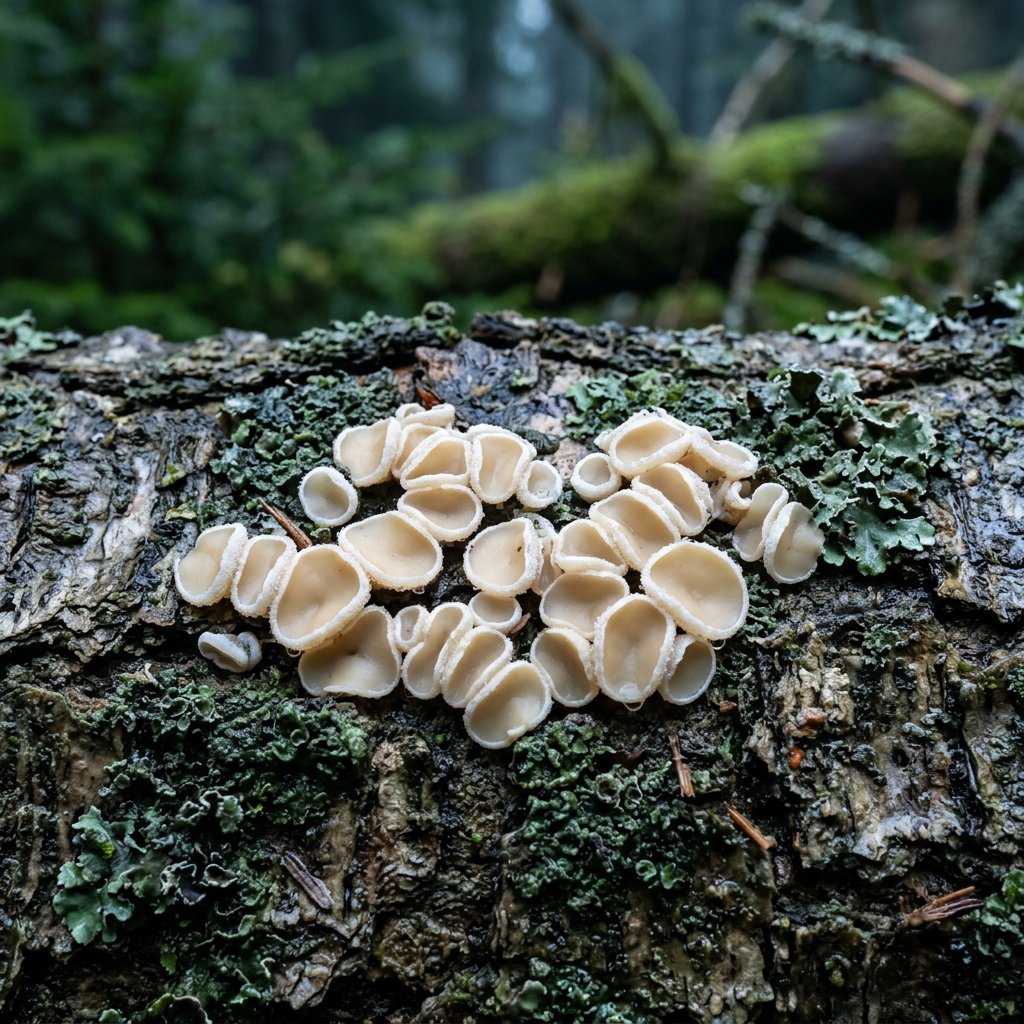 Orange Disco (Aleurodiscus Amorphus) Identification & Edibility - Plantiary