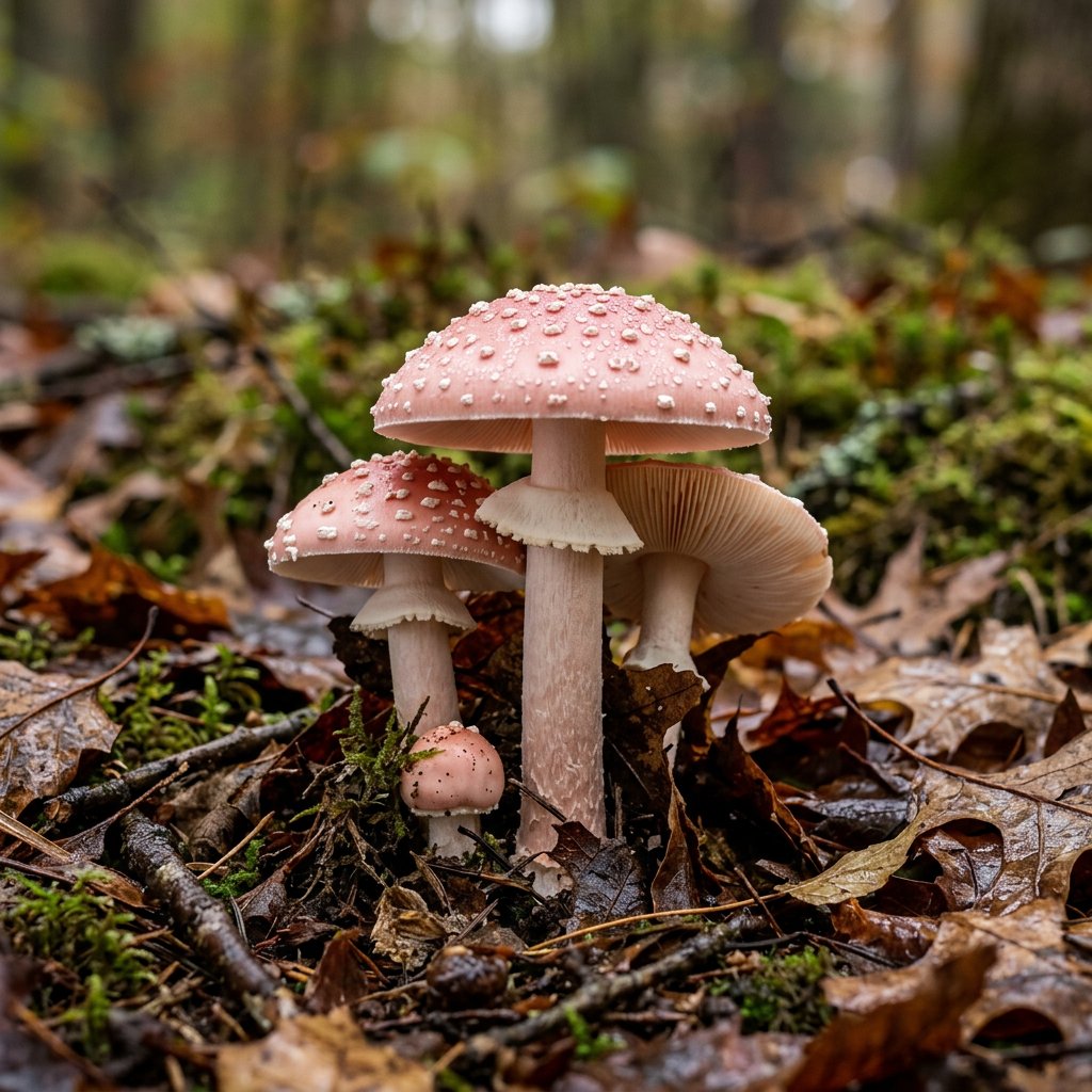 Rose-Tinted Amanita (Amanita Roseotincta) Identification & Edibility ...