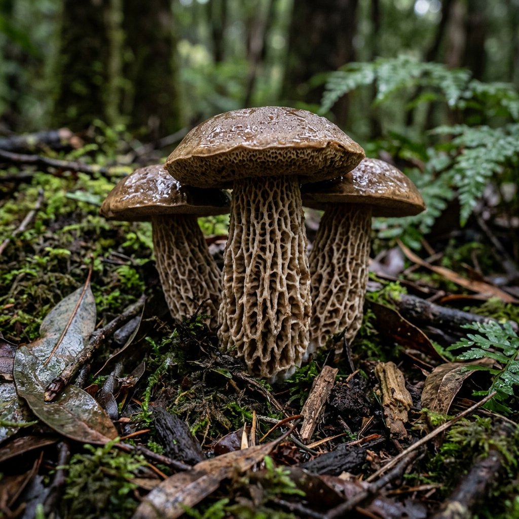 Flecked Bolete (Austroboletus Lacunosus) Mushroom Identification ...