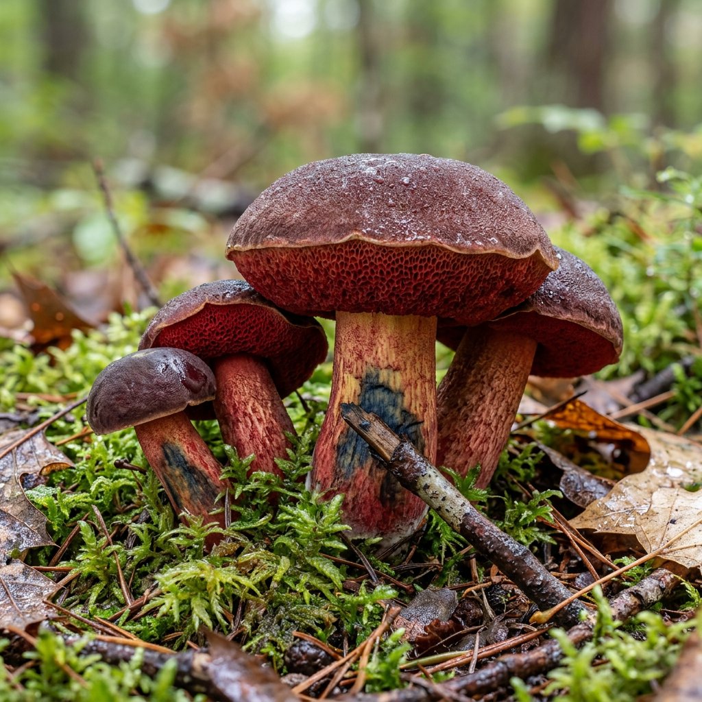 Red-mouth Bolete (Boletus Subvelutipes) Identification & Edibility ...