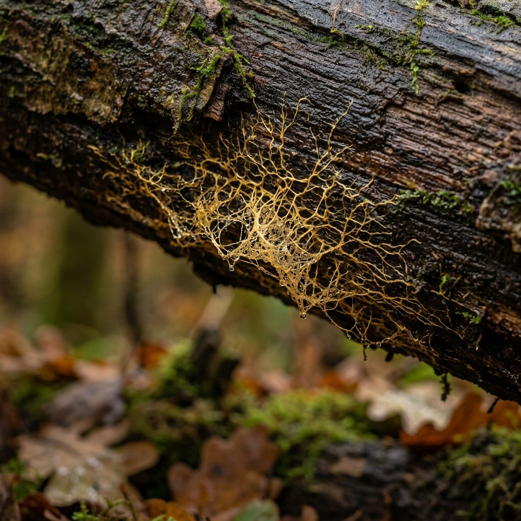 Botryobasidium Aureum Identification & Edibility - Plantiary