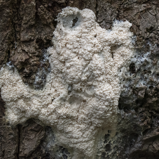 Tapioca Slime Mold (Brefeldia Maxima) Mushroom Identification, Habitat ...