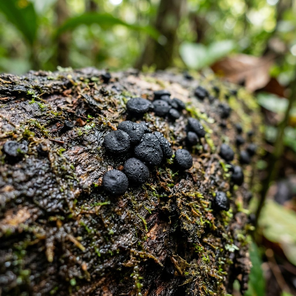 Ghost Fungus (Omphalotus Nidiformis) Mushroom Identification, Habitat ...