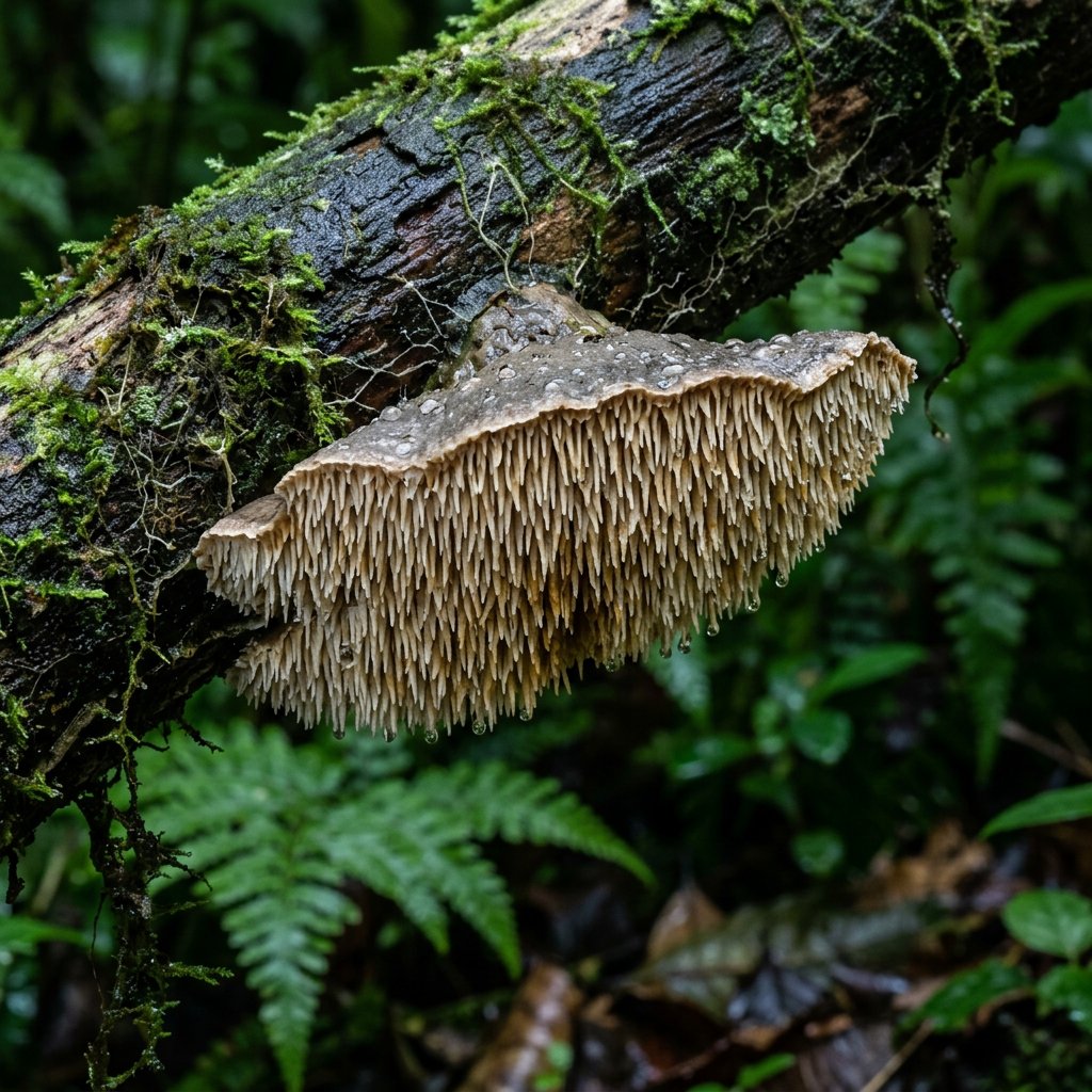 Hairy Hexagonia (Cerrena Hydnoides) Identification & Edibility - Plantiary