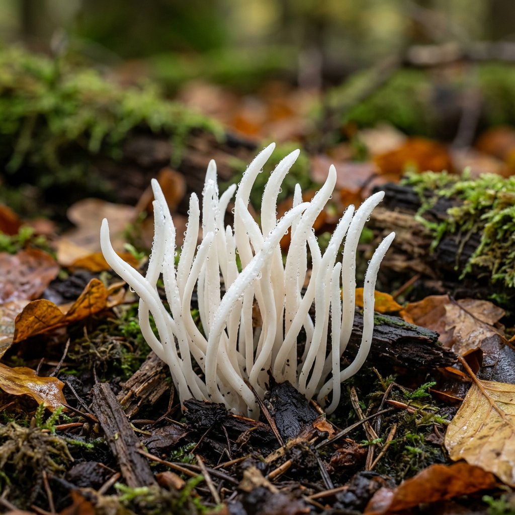 Clavaria Falcata Mushroom Identification, Habitat & Uses