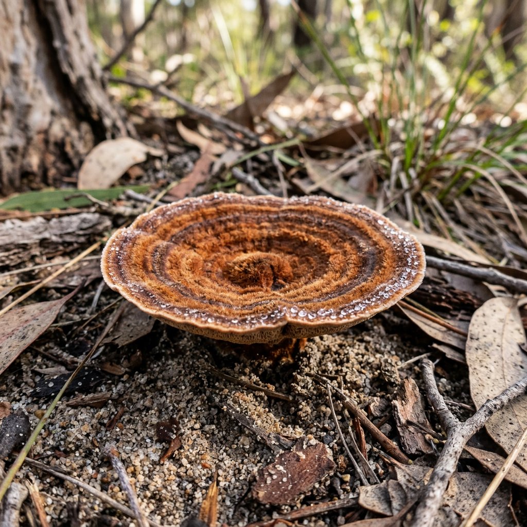Western Amethyst Laccaria (Laccaria Amethysteo-occidentalis) Mushroom ...