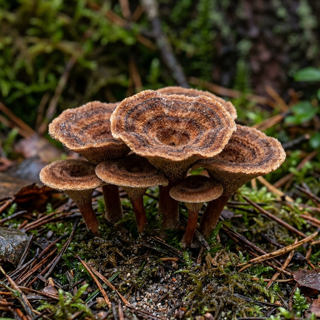 Coltricia Montagnei Identification & Edibility - Plantiary