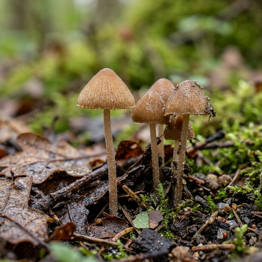 Nonpored Conecap (Conocybe Aporos) Identification & Edibility - Plantiary