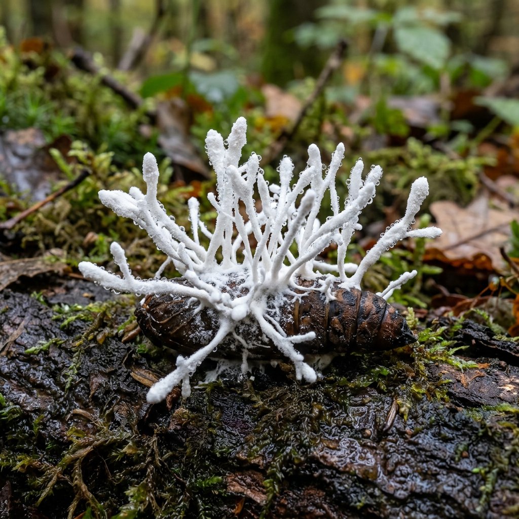 Cordyceps Farinosa Identification & Edibility - Plantiary