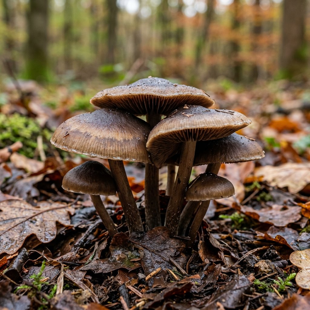 Dark Fieldcap (Cyclocybe Erebia) Identification & Edibility - Plantiary