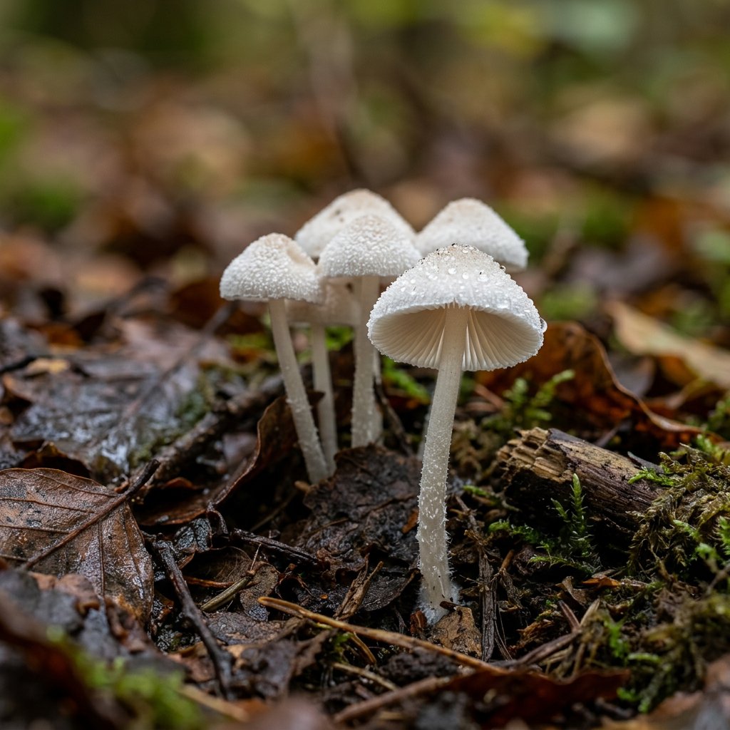 Bearded Dapperling (Cystolepiota Seminuda) Identification & Edibility ...