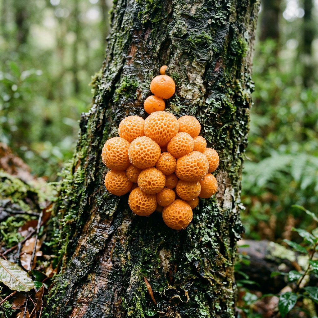 Beech Orange (Cyttaria Gunnii) Identification & Edibility - Plantiary