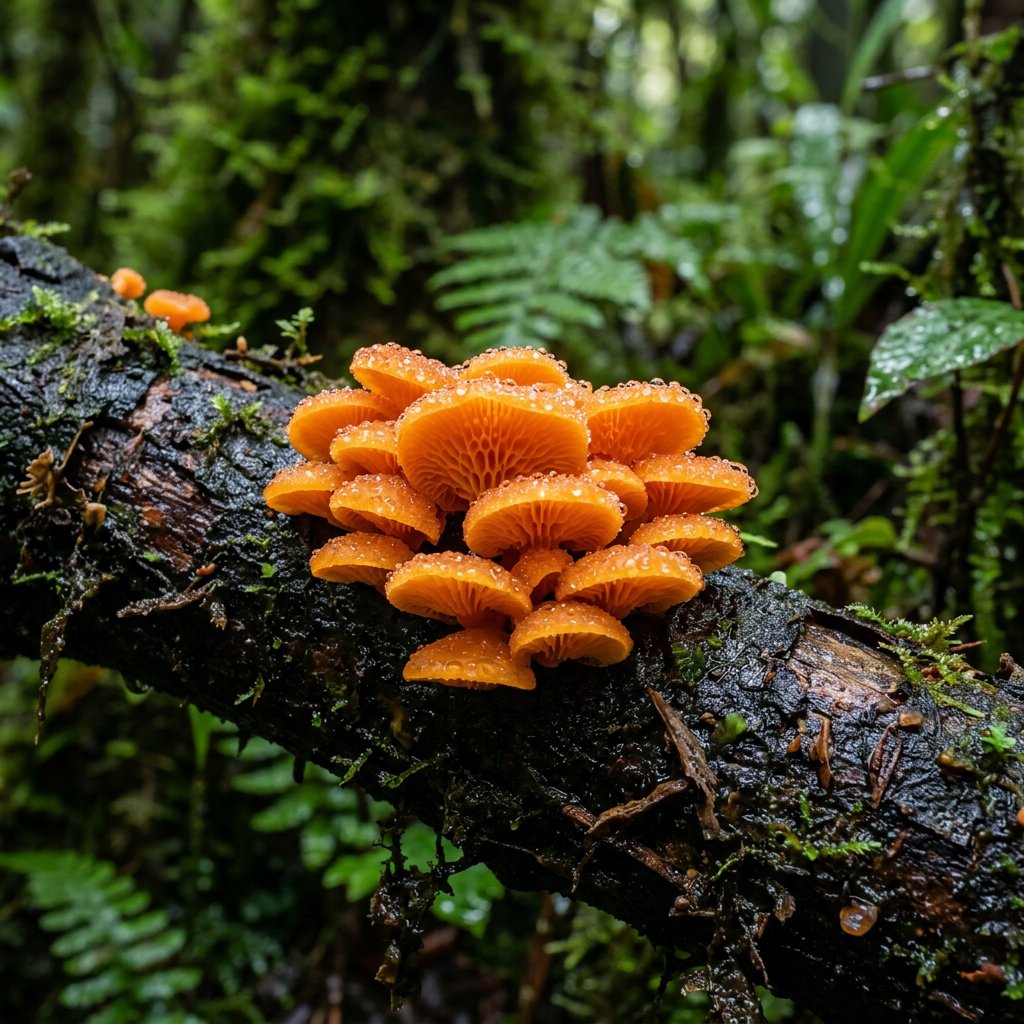 Favolaschia Calocera Mushroom Identification, Habitat & Uses