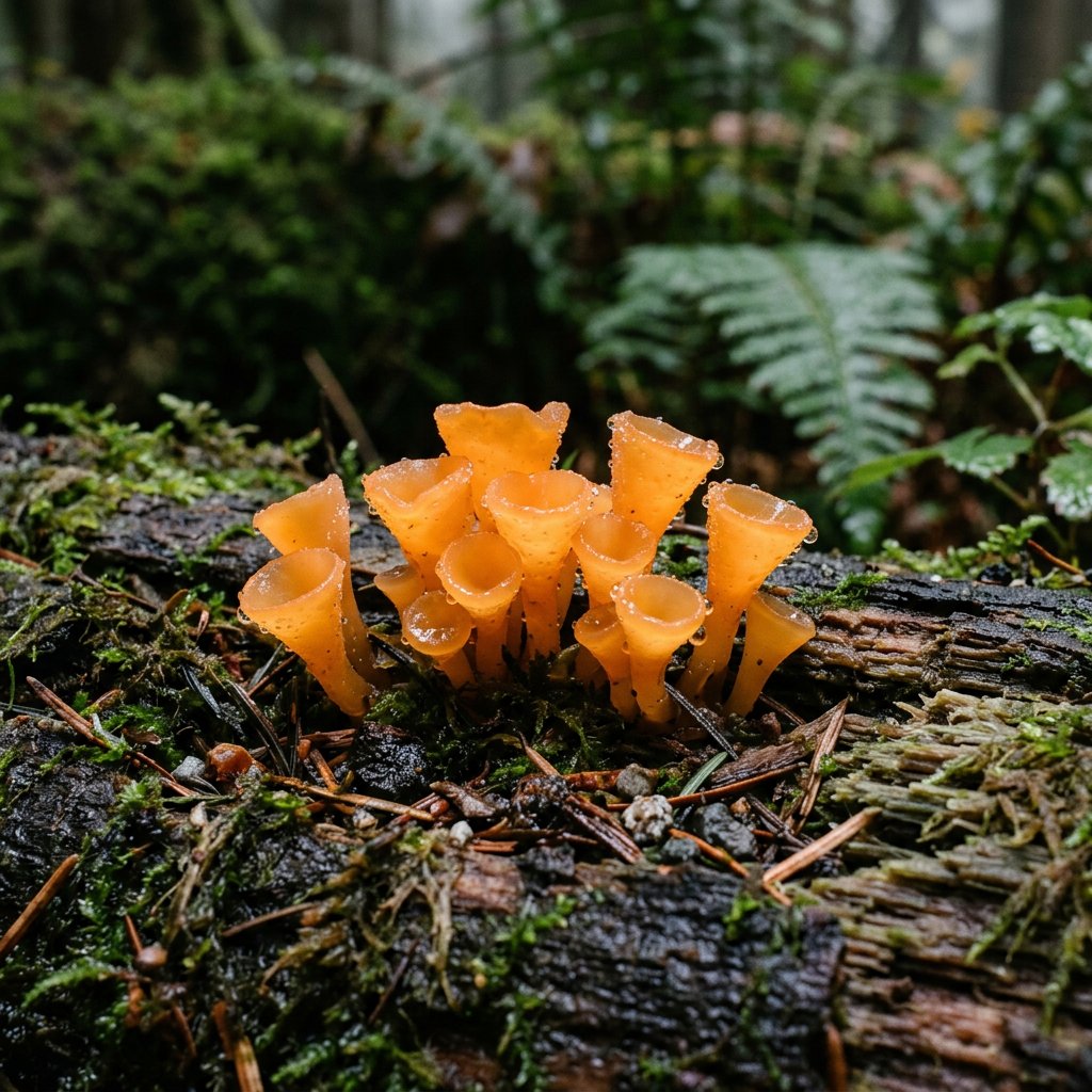 Guepiniopsis Buccina Identification & Edibility - Plantiary