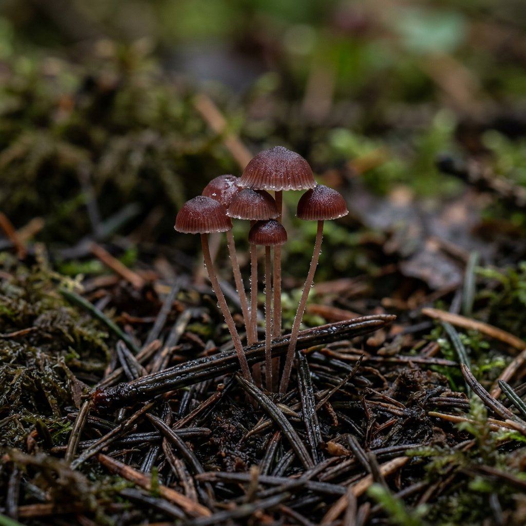 Stinking Parachute (Gymnopus Perforans) Identification & Edibility ...