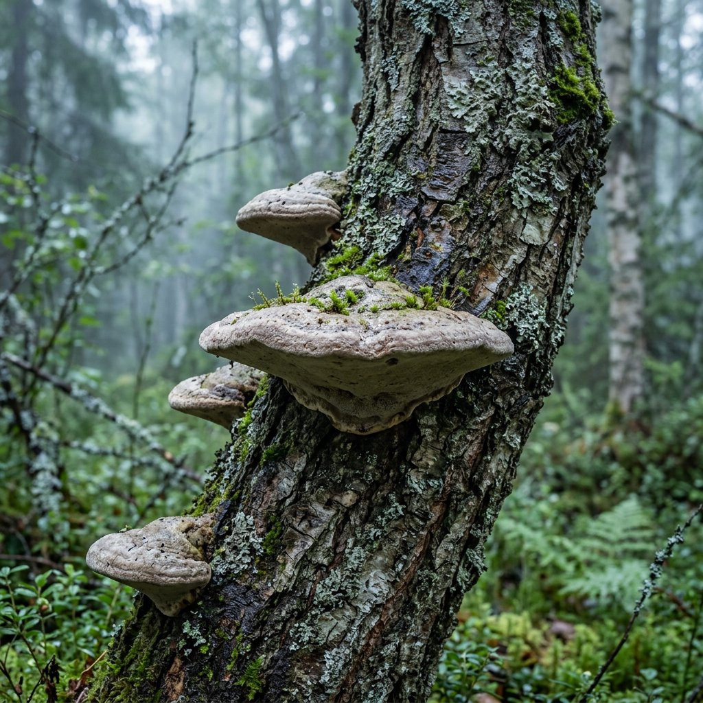 Diamond Willow Fungus (Haploporus Odorus) Mushroom Identification ...
