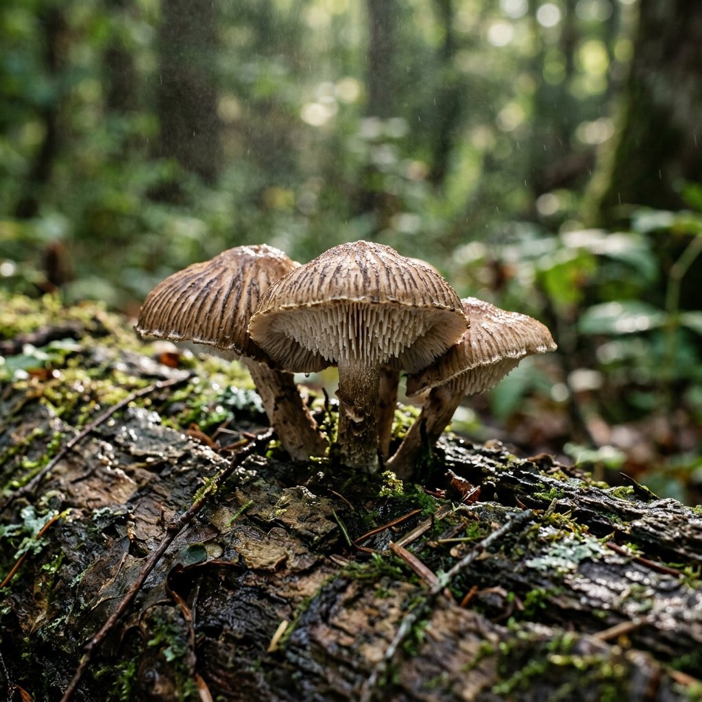 Sulcate Sunhead (Heliocybe Sulcata) Mushroom Identification, Habitat & Uses