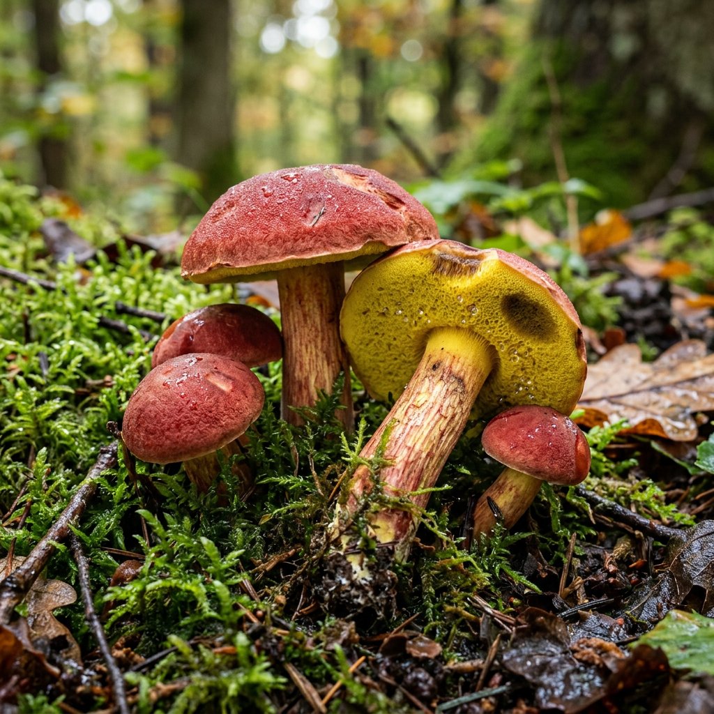 Ruby Bolete (Hortiboletus Rubellus) Identification & Edibility - Plantiary