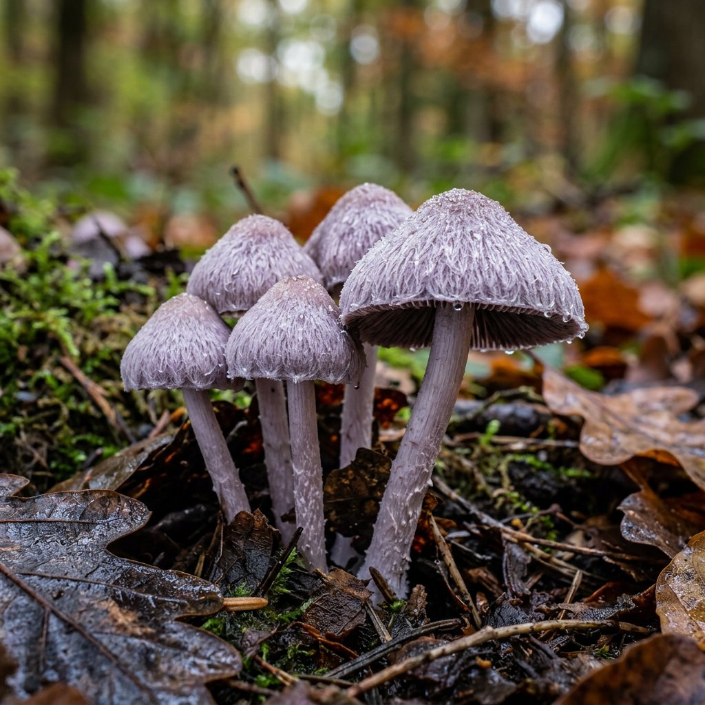 Lilac Leg Fibrecap (Inocybe Griseolilacina) Identification & Edibility ...