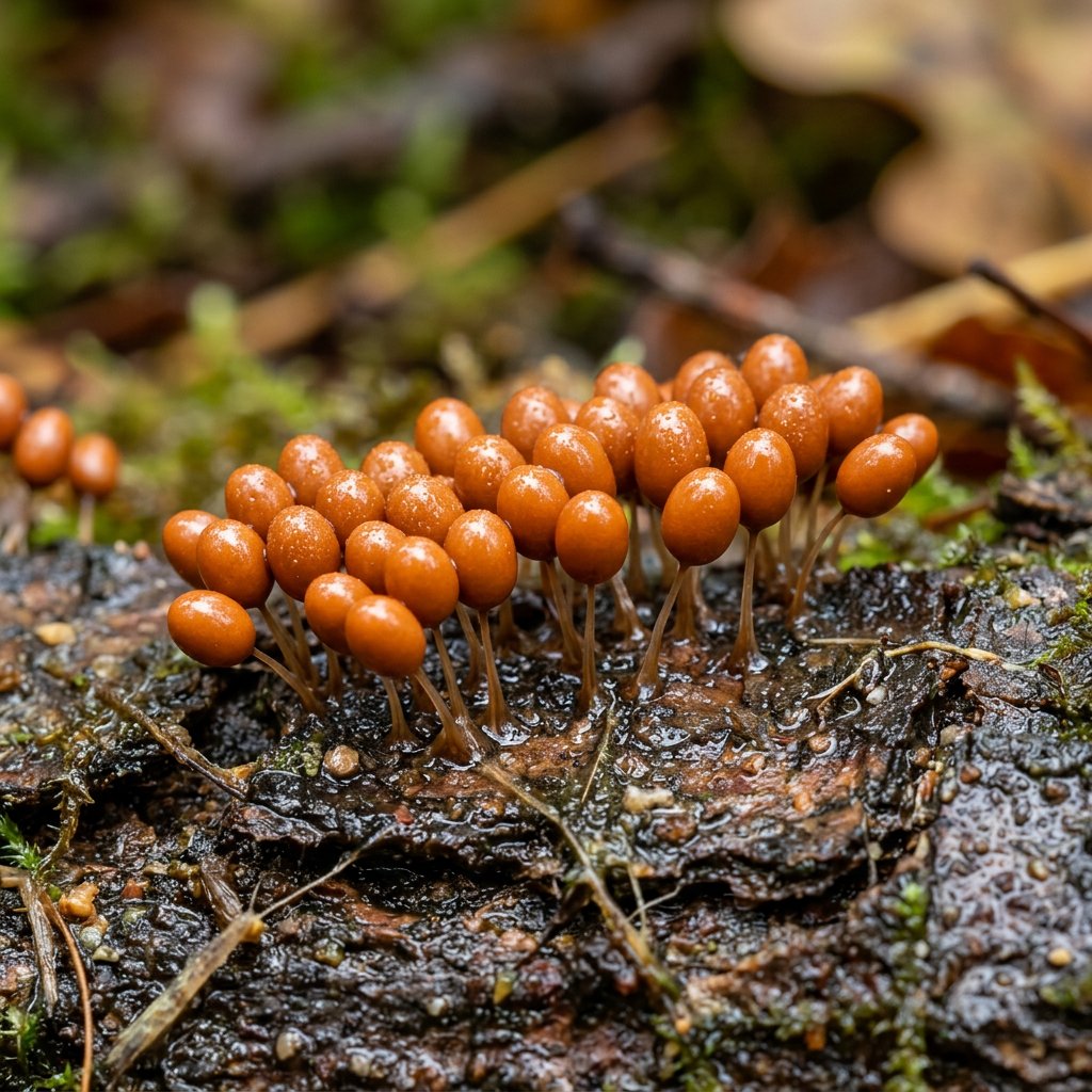 Insect-egg Slime (Leocarpus Fragilis) Identification & Edibility ...