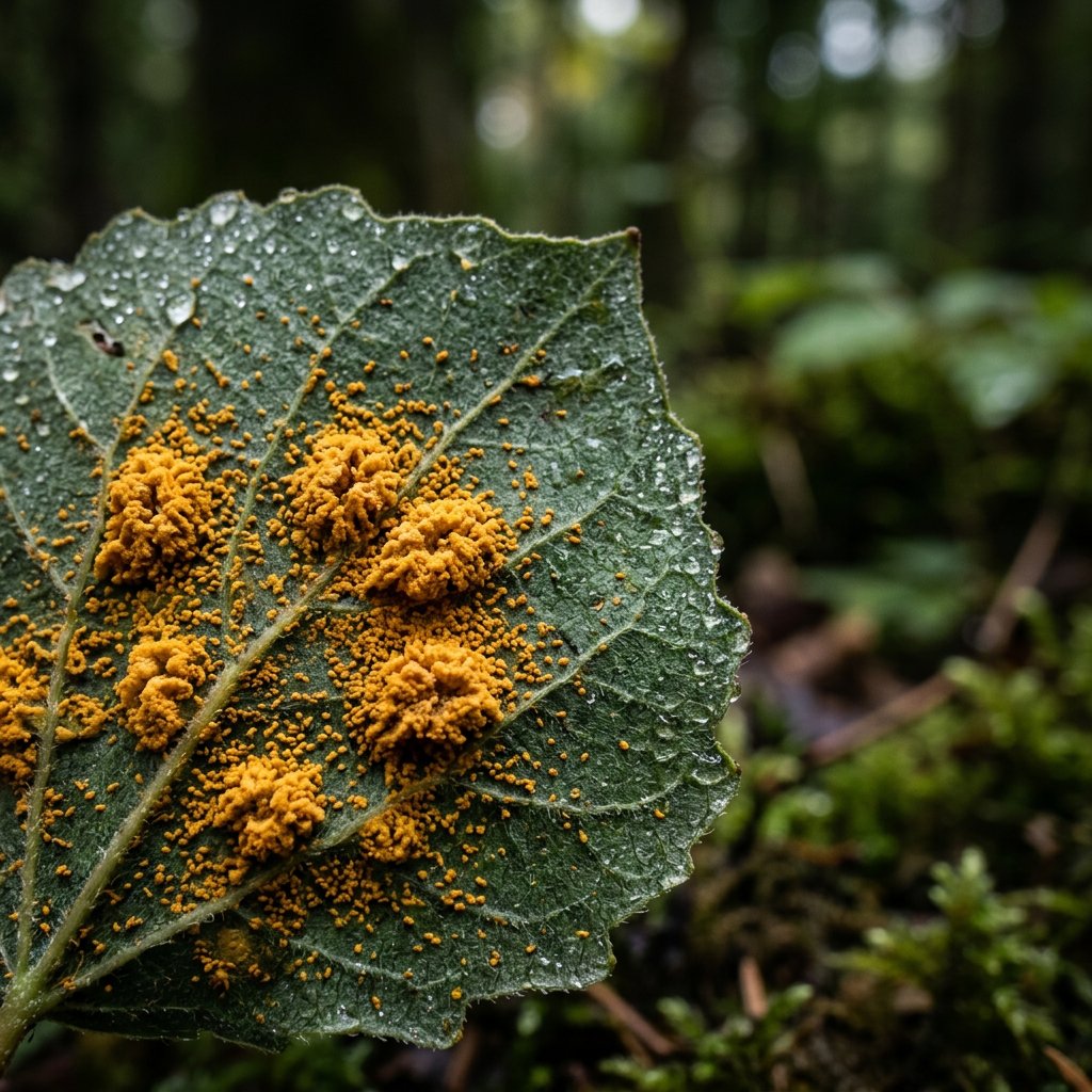 Poplar Leaf Rust Fungus (Melampsora Laricis-Populina) Identification ...