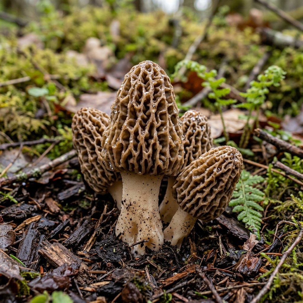 Woodchip Morel (Morchella Rufobrunnea) Identification & Edibility ...
