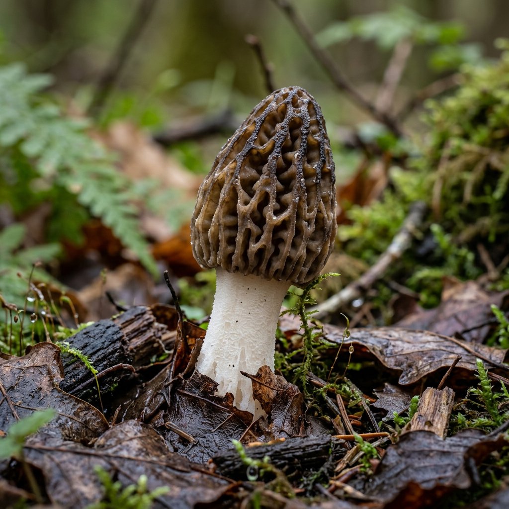 Semifree Morel (Morchella Semilibera) Identification & Edibility ...