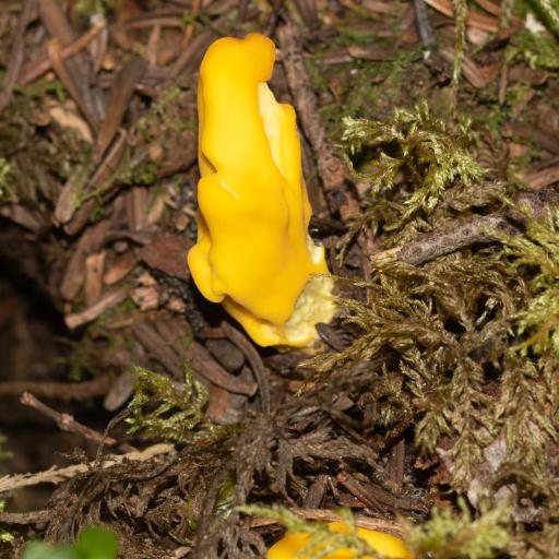 Irregular Earth Tongue (Neolecta Irregularis) Mushroom Identification ...