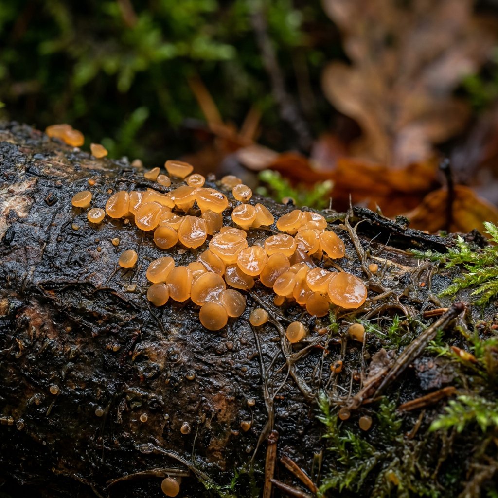 Glasscup (Orbilia Xanthostigma) Mushroom Identification, Habitat & Uses