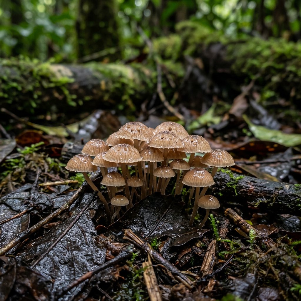 Stinking Parachute (Paragymnopus Perforans) Identification & Edibility ...